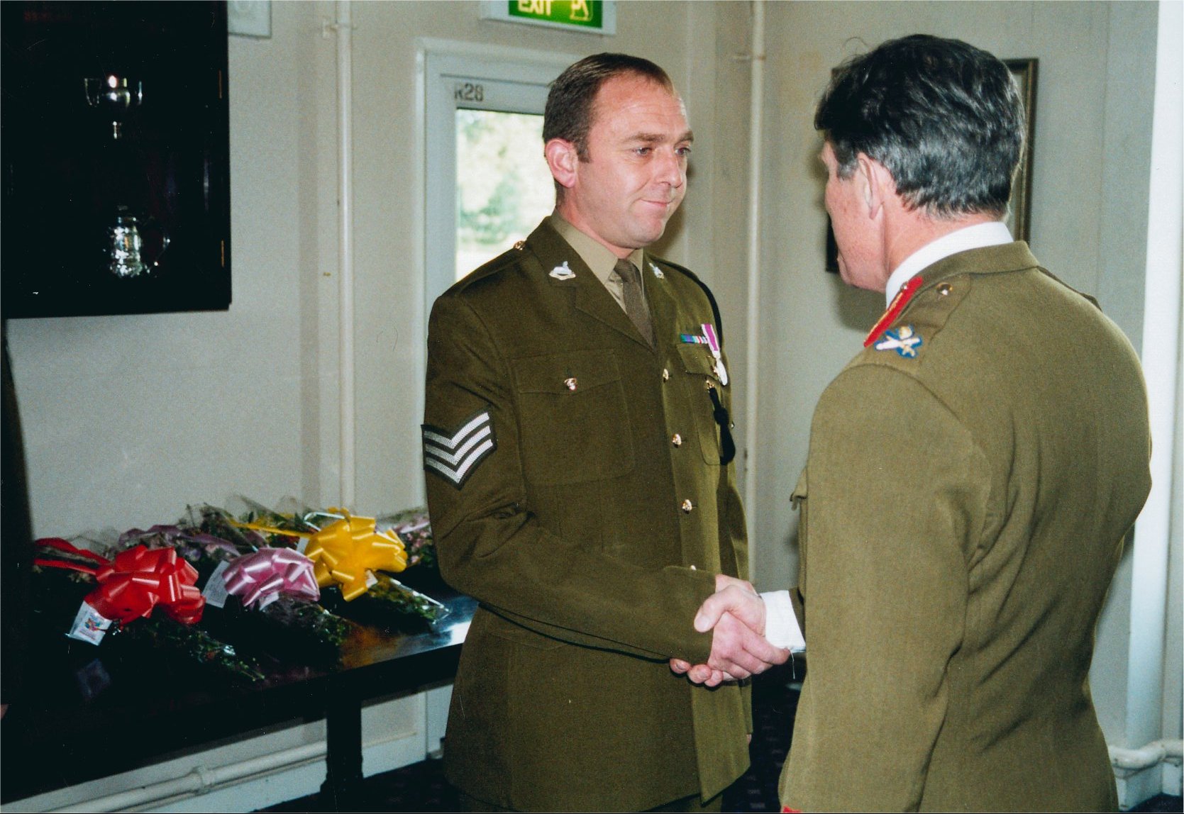 Major General A G Denaro CBE visit - Royal Anglian Regiment