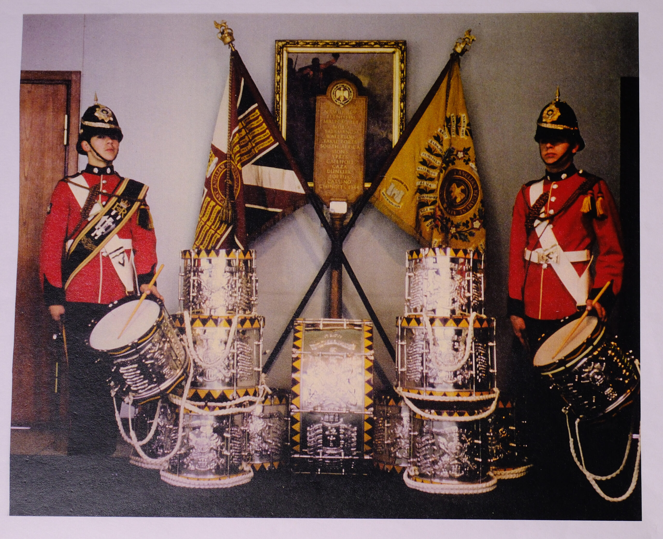 1/3 East Anglian Regiment Colours - Royal Anglian Regiment