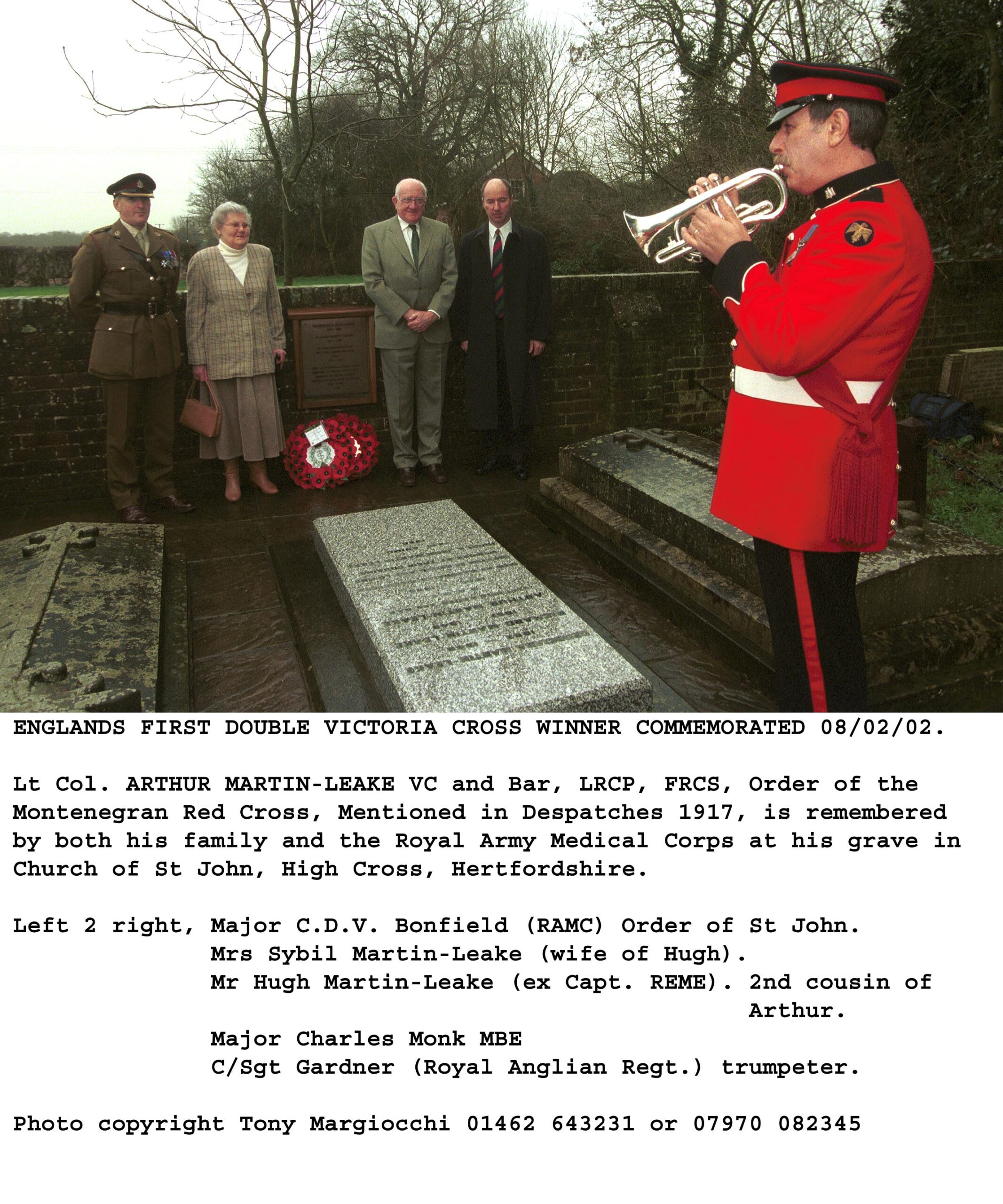 Lt Col Arthur Martin-Leake Victoria Cross and Bar - Royal Anglian Regiment